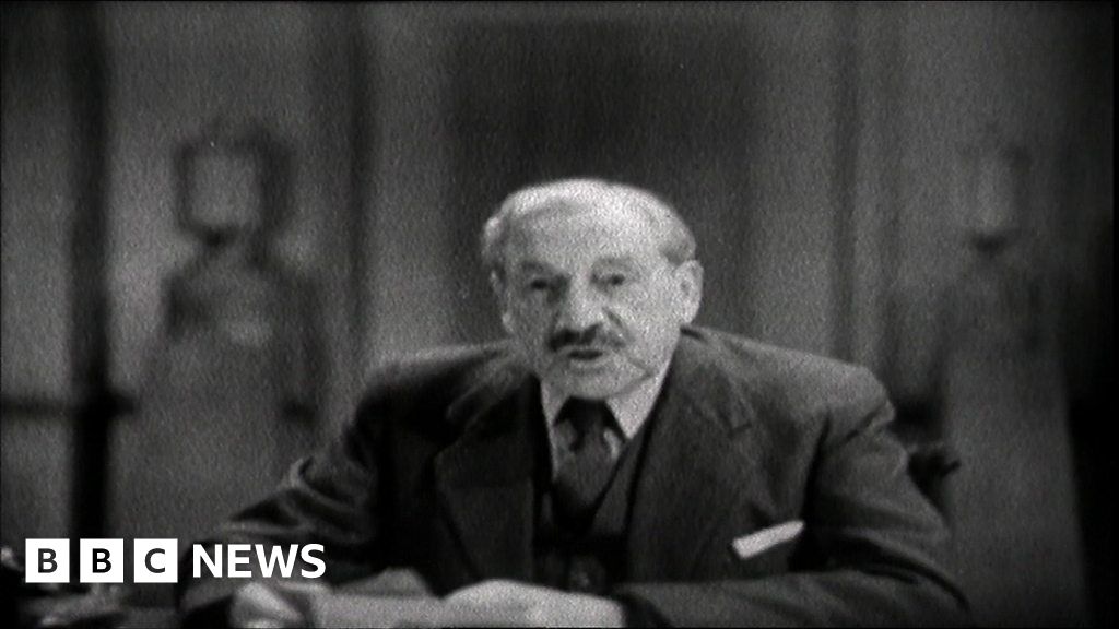 The UK's first political election broadcast on TV