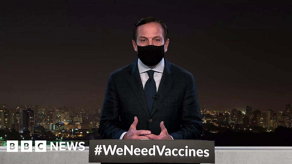 Brazil covid: 'We have to save lives before saving the economy' - BBC News