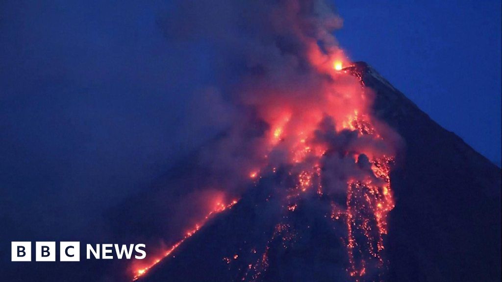 Philippines Volcano Eruption