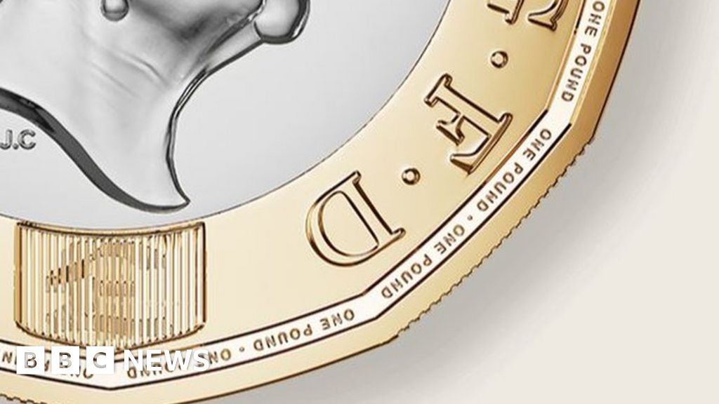 New £1 coin's 'hidden' security feature - BBC News