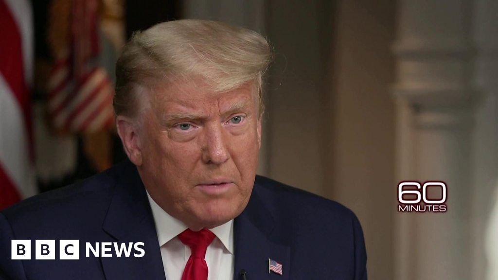 Trump: 'Priority is to have the economy rage and be great' - BBC News