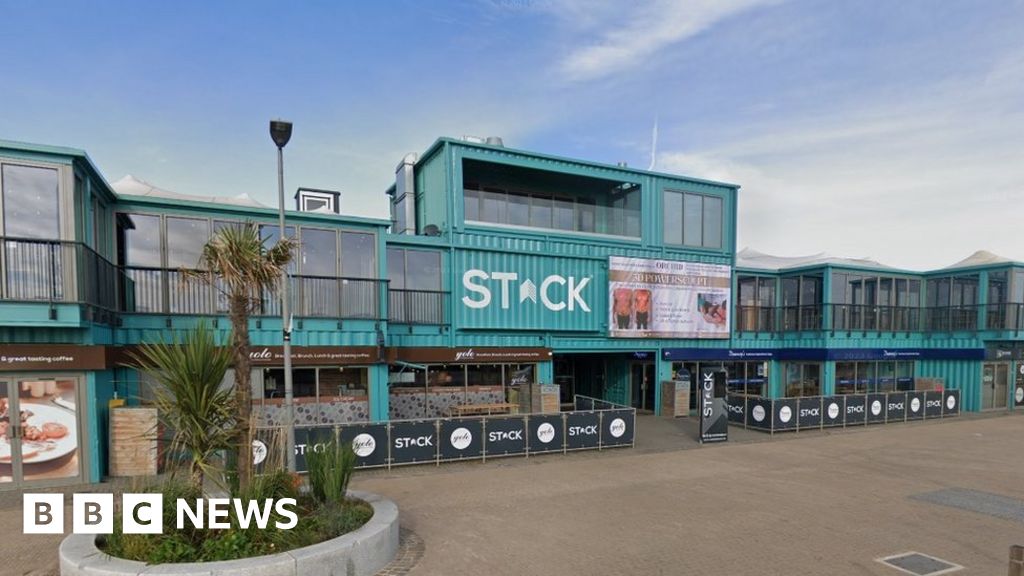Seaburn Stack could become permanent seafront feature - BBC News