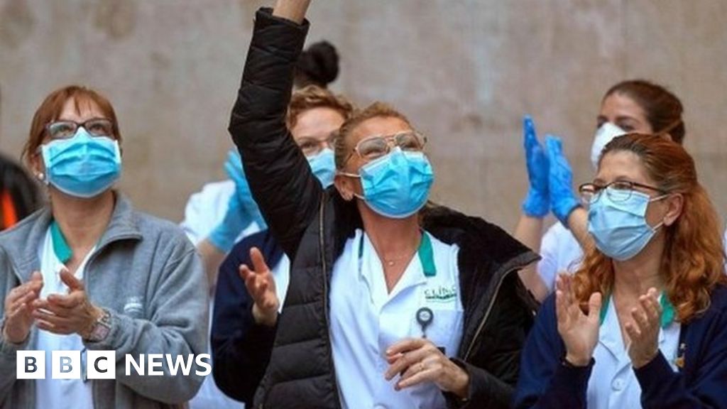 Coronavirus: Spain PM sees 'fire coming under control'