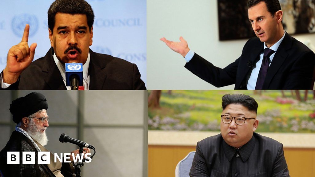 Trump at UN: Which 'rogue states' are in new axis of evil? - BBC News