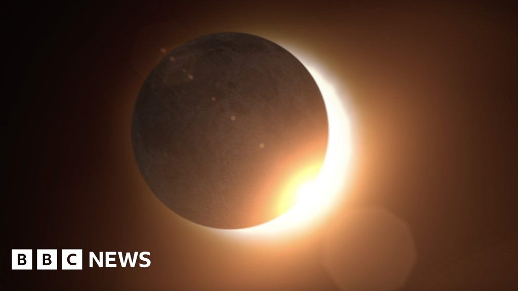 North America prepares for August solar eclipse - BBC News