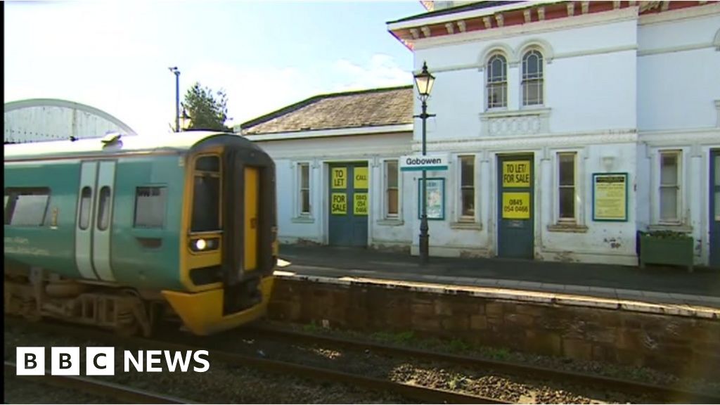 Volunteers signal for fundraising help to buy Gobowen station buildings ...