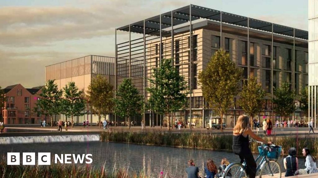 Plans submitted for £1bn Cheltenham Golden Valley Cyber site - BBC News