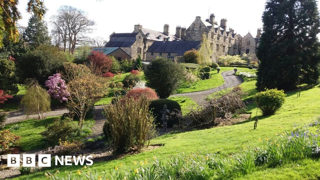 Mostyn Hall gardens open for National Garden Scheme - BBC News