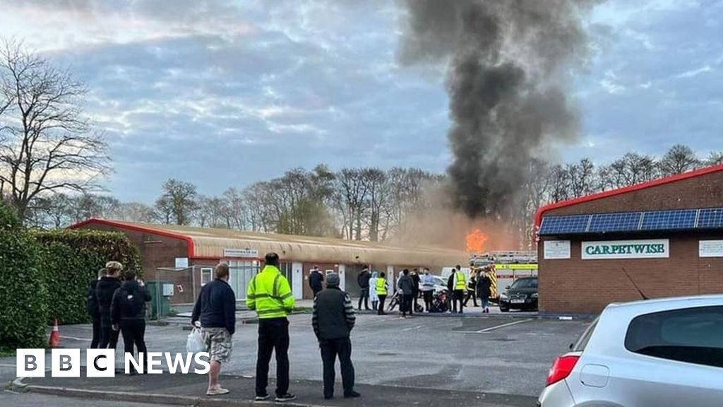 Totnes: Fire investigation being carried out at industrial estate - BBC ...