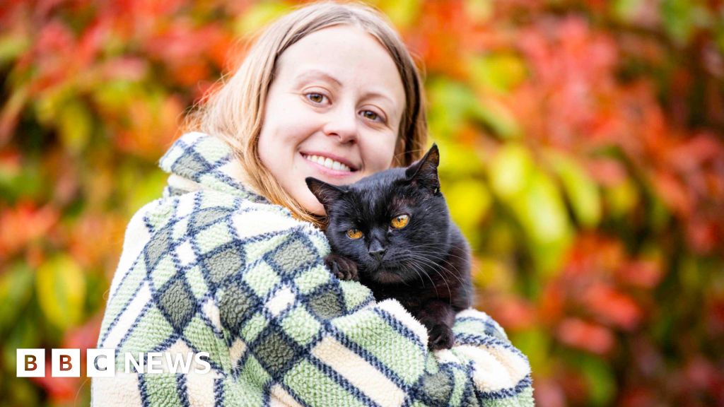 Didcot rescue cat supported mum with post-natal depression - BBC News