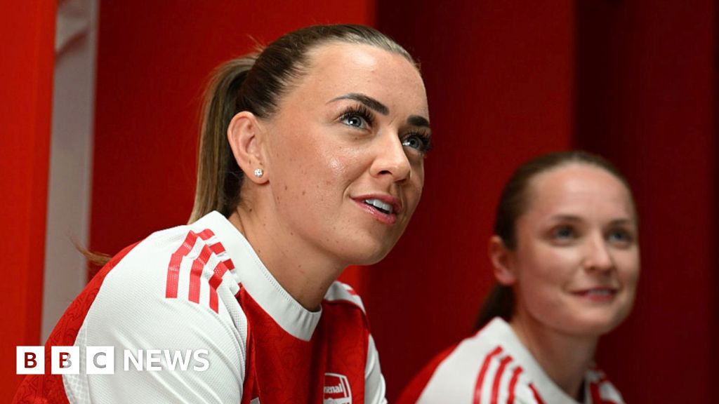 'It's everything': Katie McCabe on the Arsenal v Barcelona final - BBC News