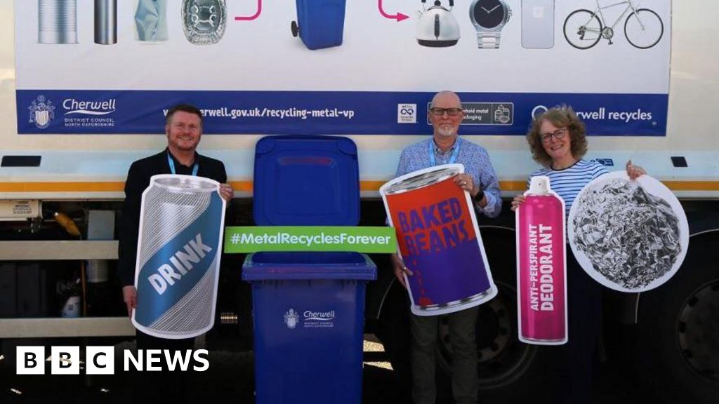 Cherwell District Council launches metal recycling campaign - BBC News