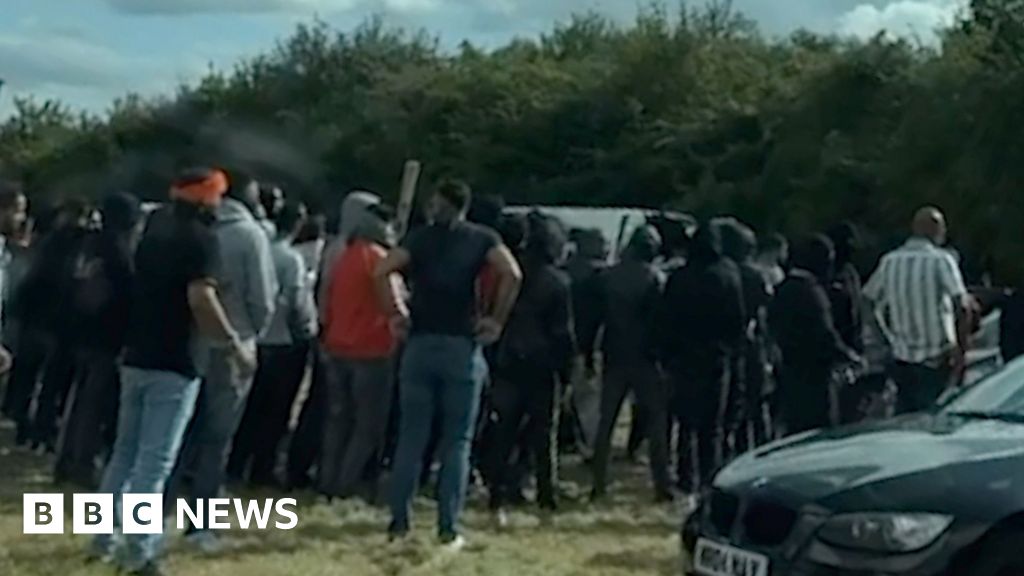 Pair guilty over armed fight at kabaddi event in Derby - BBC News