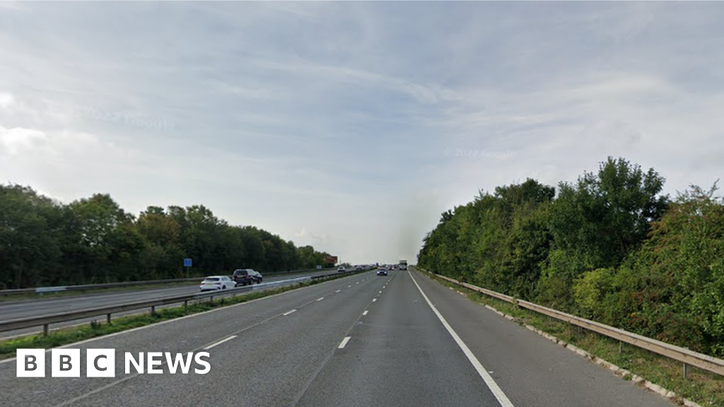 M5: Man dies after being hit by lorry
