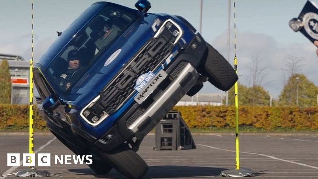 Darlington's Paul Swift sets world record for driving on two wheels ...