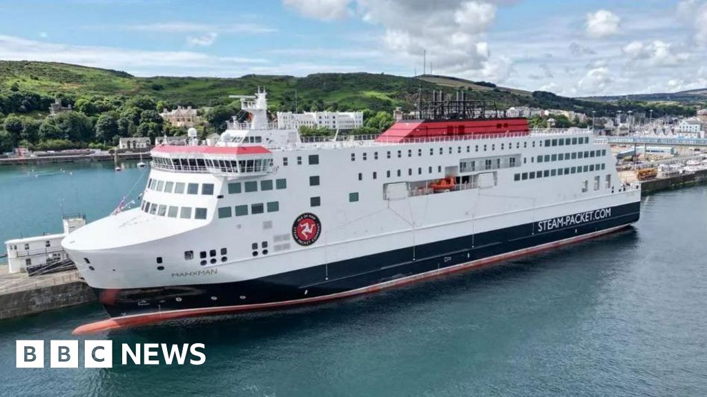 Total cost of Manxman ferry expected to be £80m, minister says - BBC News