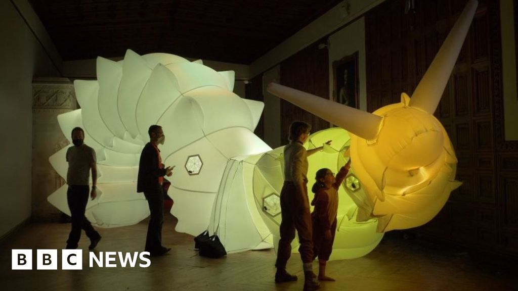 Barnsley Bright Nights Festival to illuminate town - BBC News