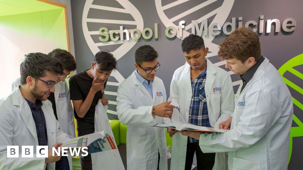 Sunderland University's first cohort of doctors graduate - BBC News