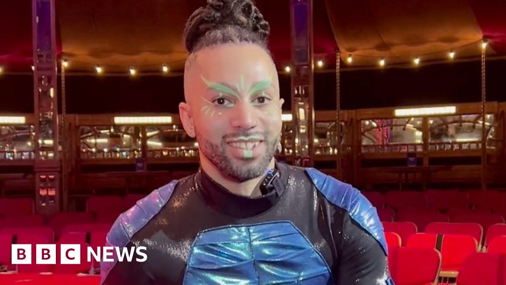 The east London acrobat turned West End sensation - BBC News