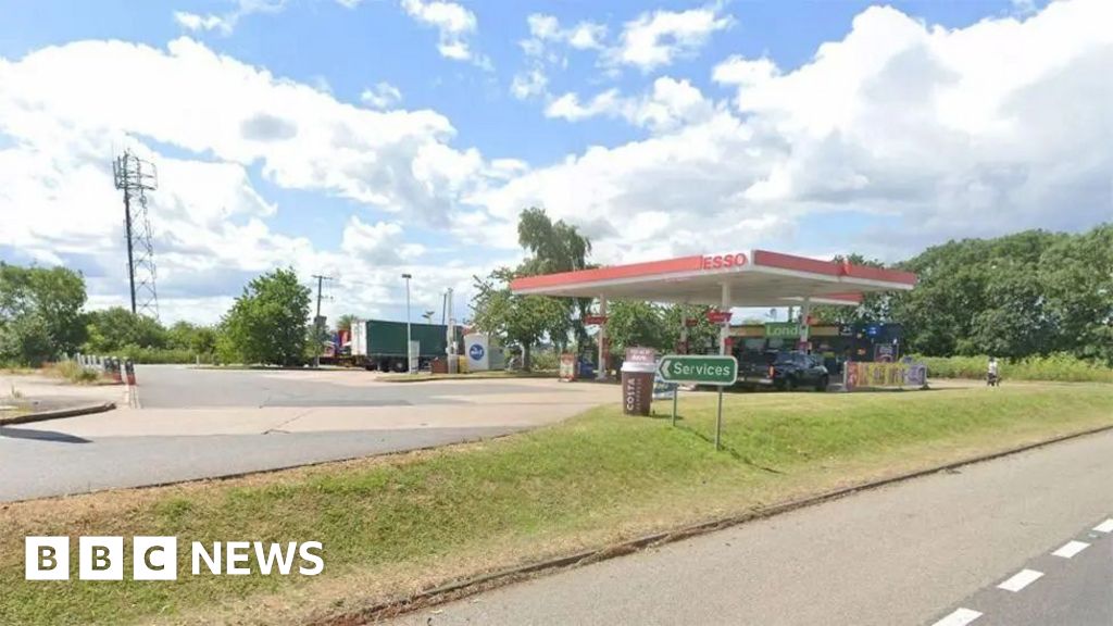Woman denies death by dangerous driving at A1 service station
