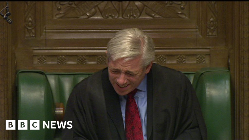 Bercow tells clerk: 'I know what I'm doing' - BBC News