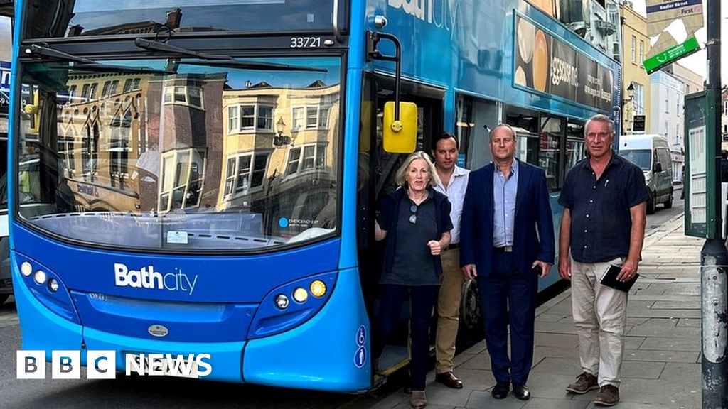 Vital Somerset bus route saved following campaign - BBC News