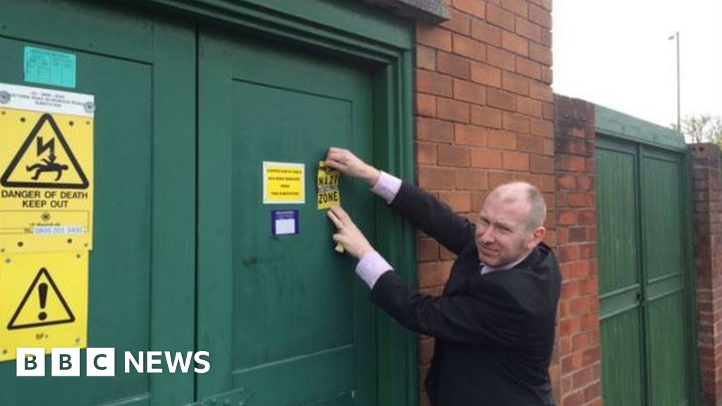 Nazi stickers posted in Childwall, Liverpool investigated - BBC News