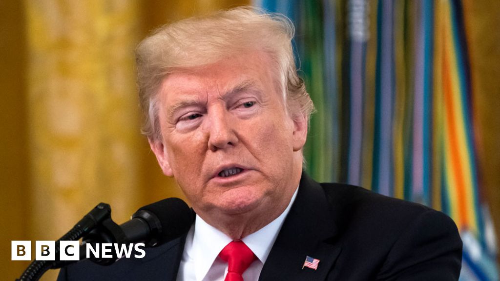 Trump: Impeach me and the market crashes - BBC News