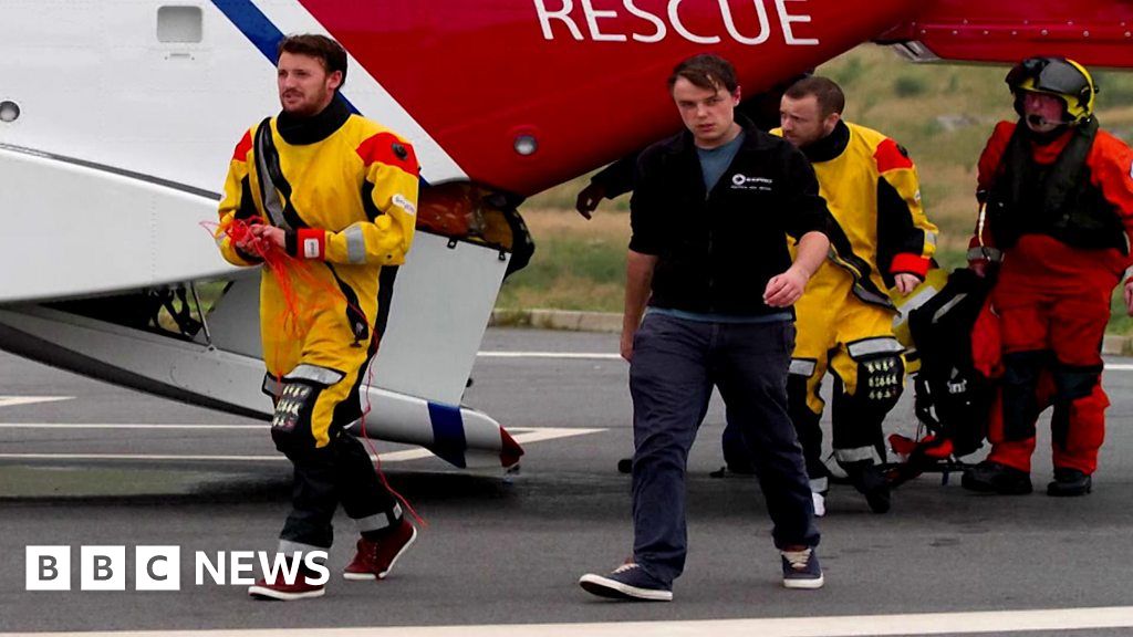 North Sea helicopter crash 'left my son with a mental injury' - BBC News