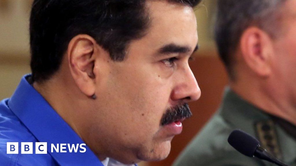 Venezuela's president Nicolás Maduro defiant in TV address - BBC News