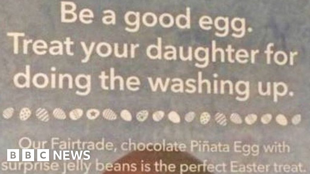 Co-op's 'Treat your daughter' Easter egg adverts changed - BBC News