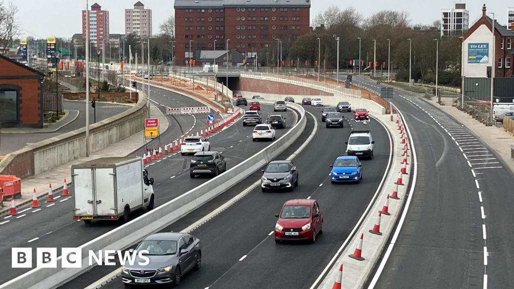 A63 underpass in Hull opens after six years of work