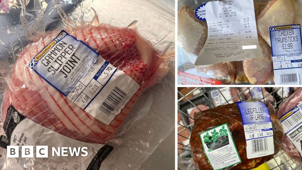 CK Foodstores caught selling meat 13 days past its use-by date - BBC News