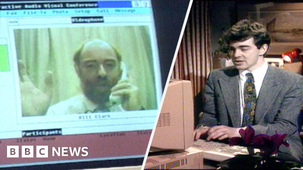 Watch: BBC predicts future of video calls in the 1990s