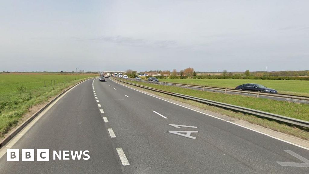 Crash involving overturned vehicle closes A1 in West Yorkshire