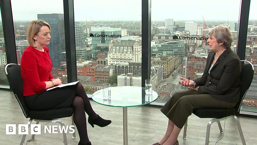 In full: Laura Kuenssberg interviews May - BBC News