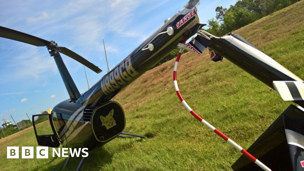 Family 'elated' at helicopter's safe emergency landing despite tail ...