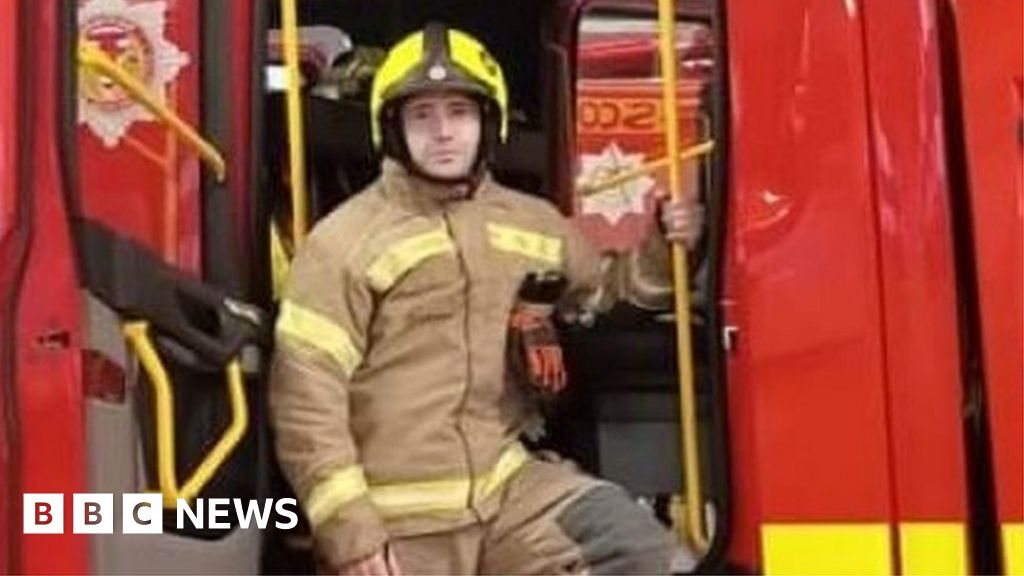 Jenners fire: Colleagues across UK remember firefighter killed in blaze ...