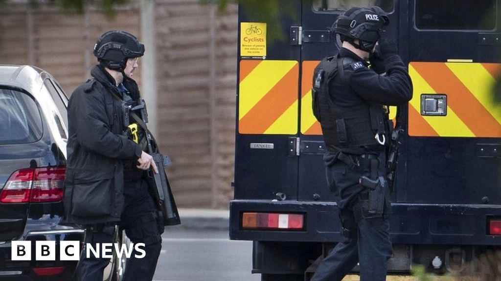 Northolt 'armed' stand-off: Homes evacuated - BBC News