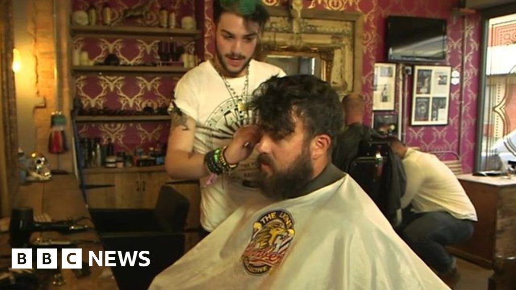Barbertalk: Can a haircut save your life? - BBC News