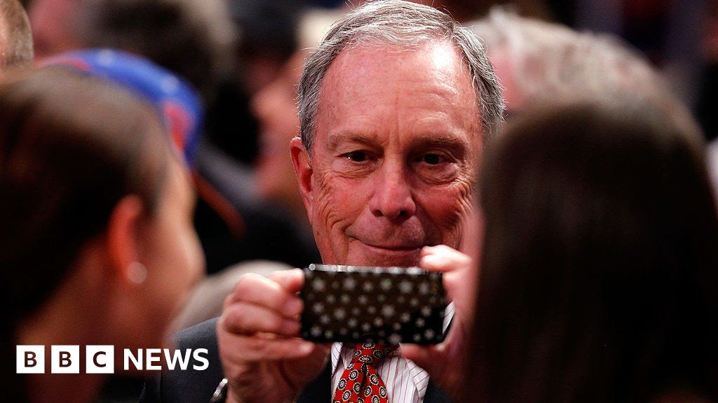 Mike Bloomberg campaign pays influencers for memes - BBC News