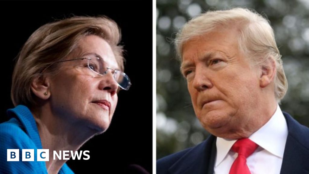 Trump v Warren rallies preview possible 2020 populist duel