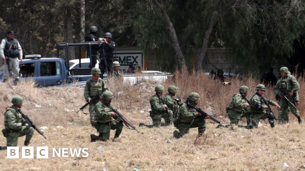 Mexico investigates video showing soldier 'killing' man - BBC News