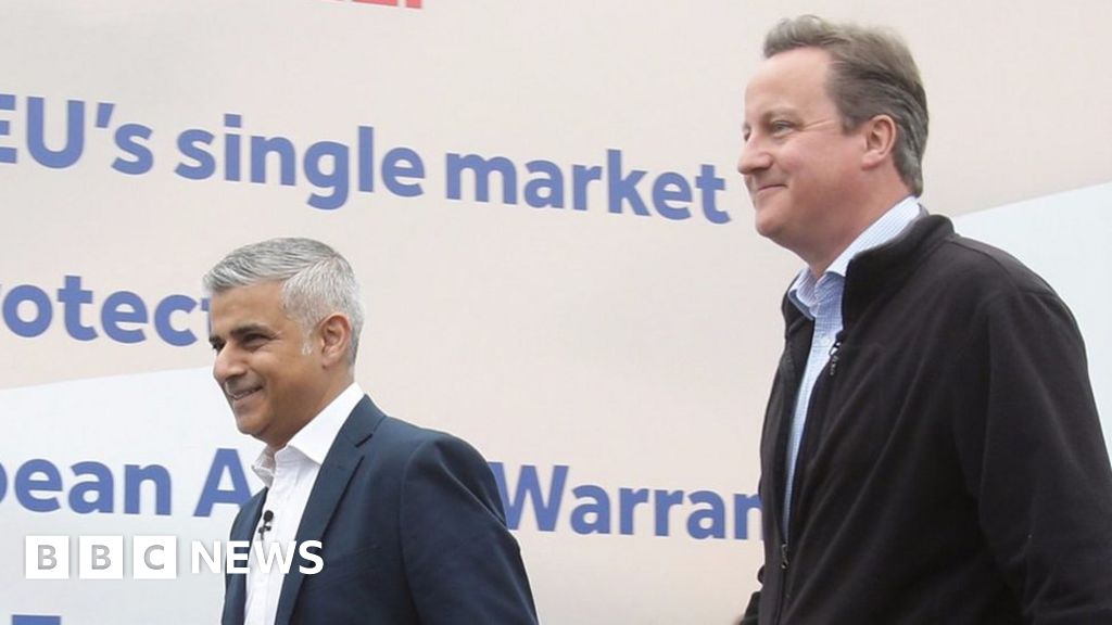 Cameron and Khan: Like old friends? - BBC News