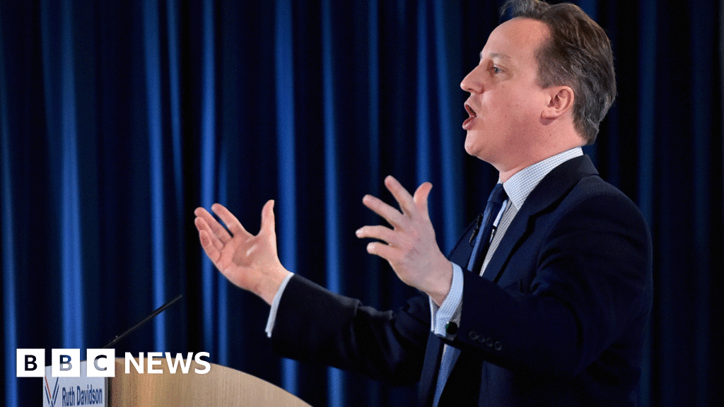 David Cameron warns of SNP 'one party state' in conference speech - BBC ...