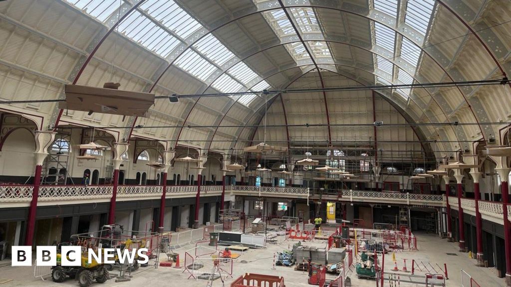Derby Market Hall's revamp shown in new pictures