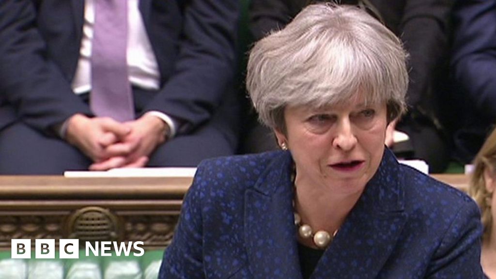 Corbyn questions May on future Brexit deal and Davis comments