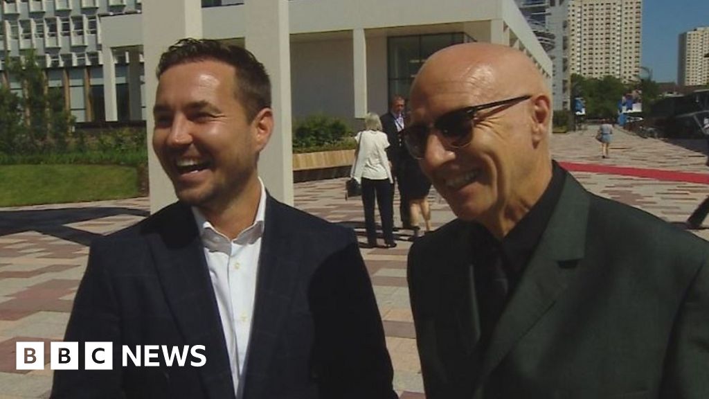 When Martin Compston met Midge Ure after playing him in TV comedy