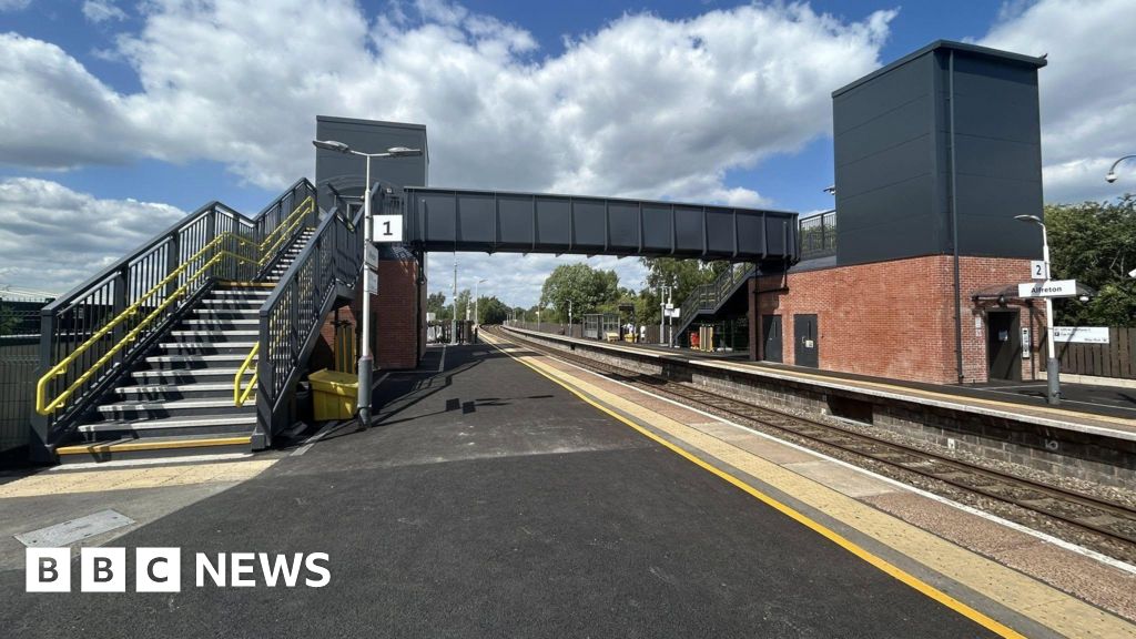 Alfreton railway station's £6.75m upgrade completed