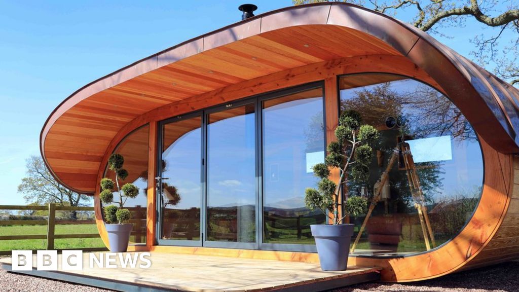 Denbighshire rotating shed on Shed of the Year shortlist - BBC News